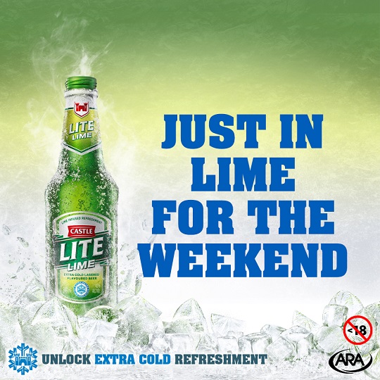 Castle Lite Lime vir die naweek - gevaaalik.com